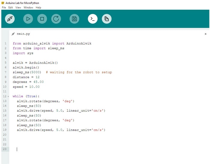 Getting Started with the Arduino Alvik Robot Getting Started with the Arduino Alvik Robot